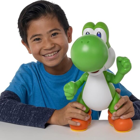 Nintendo | Toys | Nintendo Super Mario Lets Go Yoshi 2 Tall Interactive ...